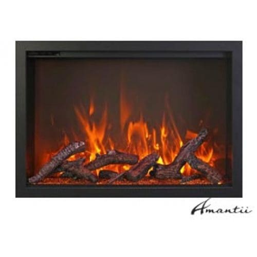 Amantii - 38 inch TRD Electric Fireplace - Acme Stove